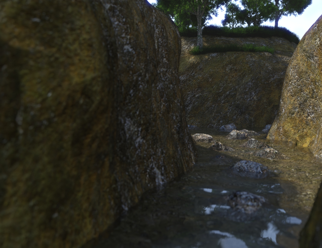Small Canyon | Daz 3D