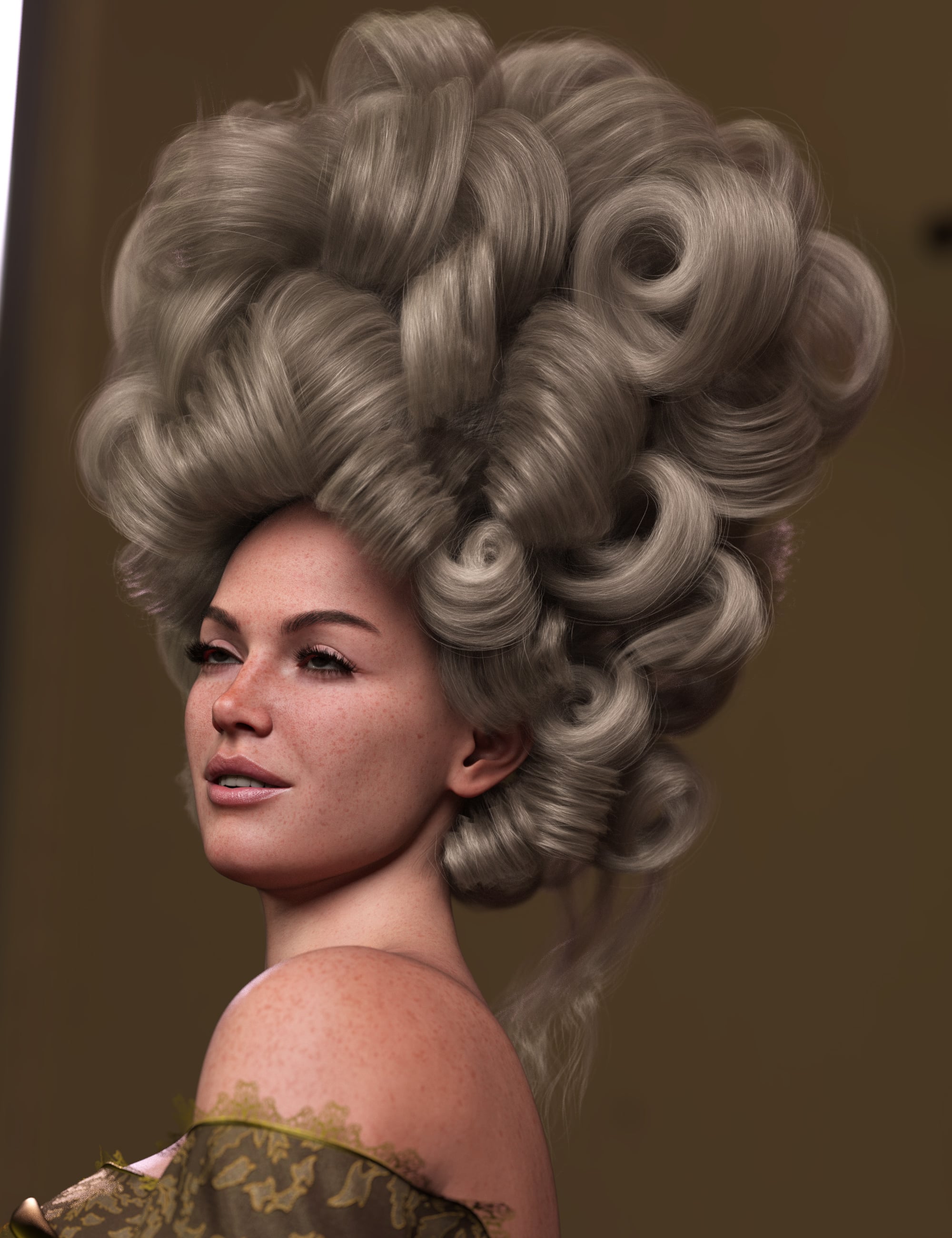 Historique Updo 2 Hair for Genesis 9 | Daz 3D