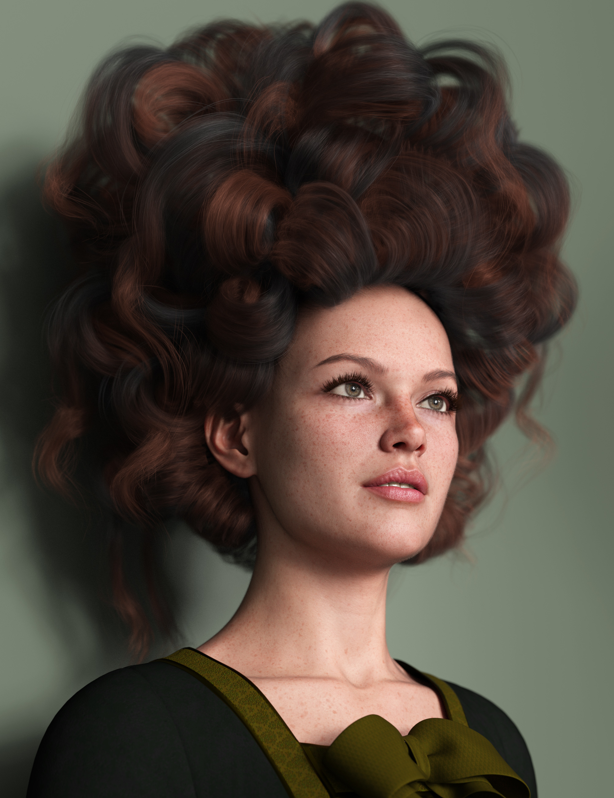 Historique Updo 2 Hair Color Expansion | Daz 3D