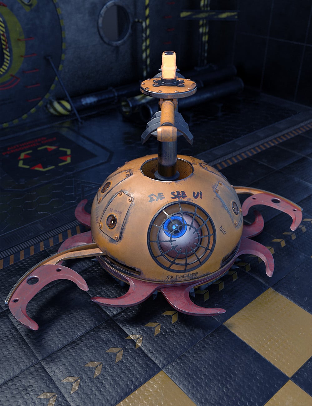 Mech Bug and Drone | Daz 3D