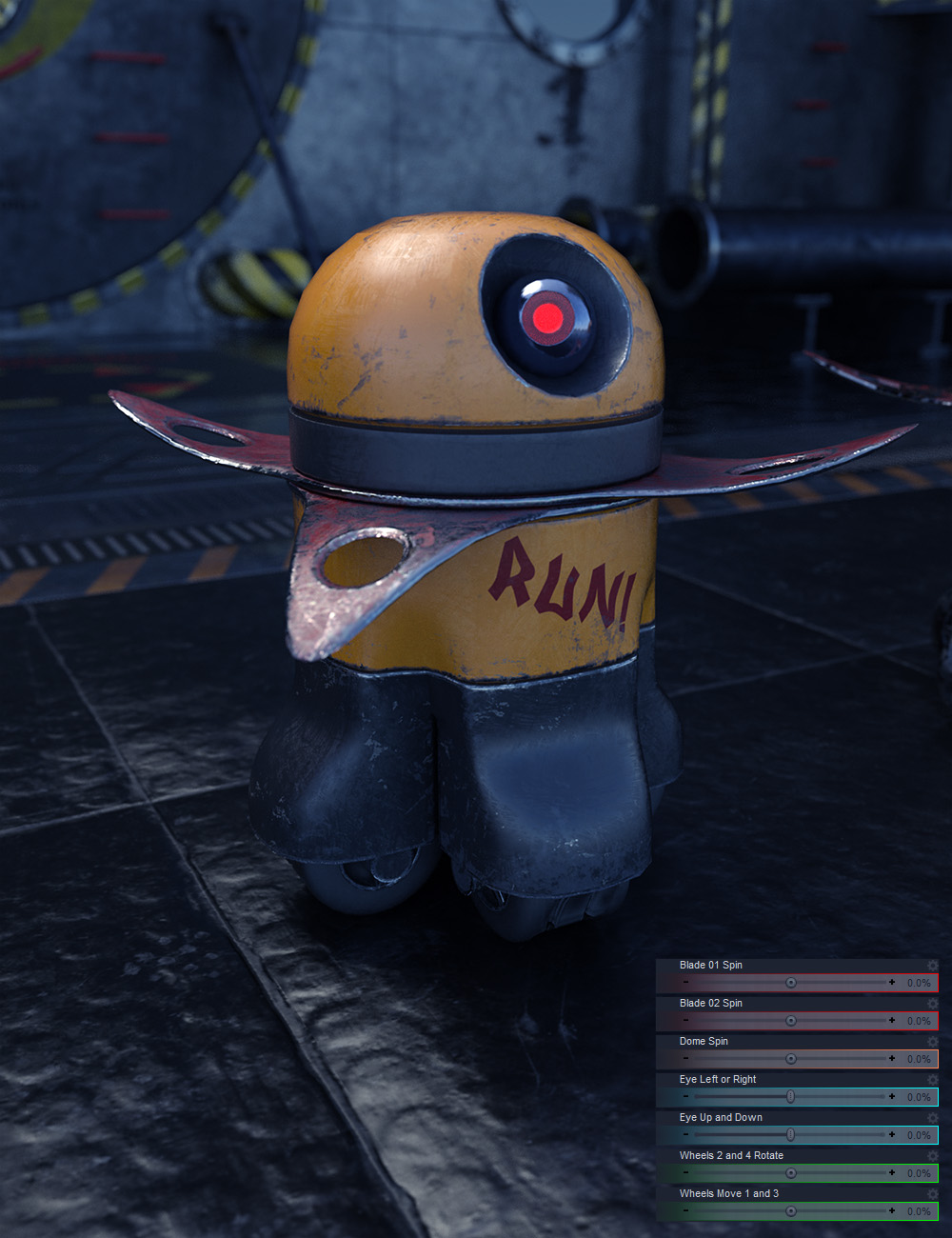 Mech Bug and Drone | Daz 3D