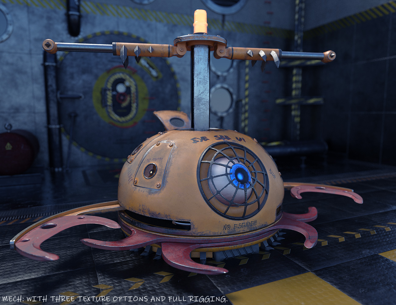Mech Bug and Drone | Daz 3D