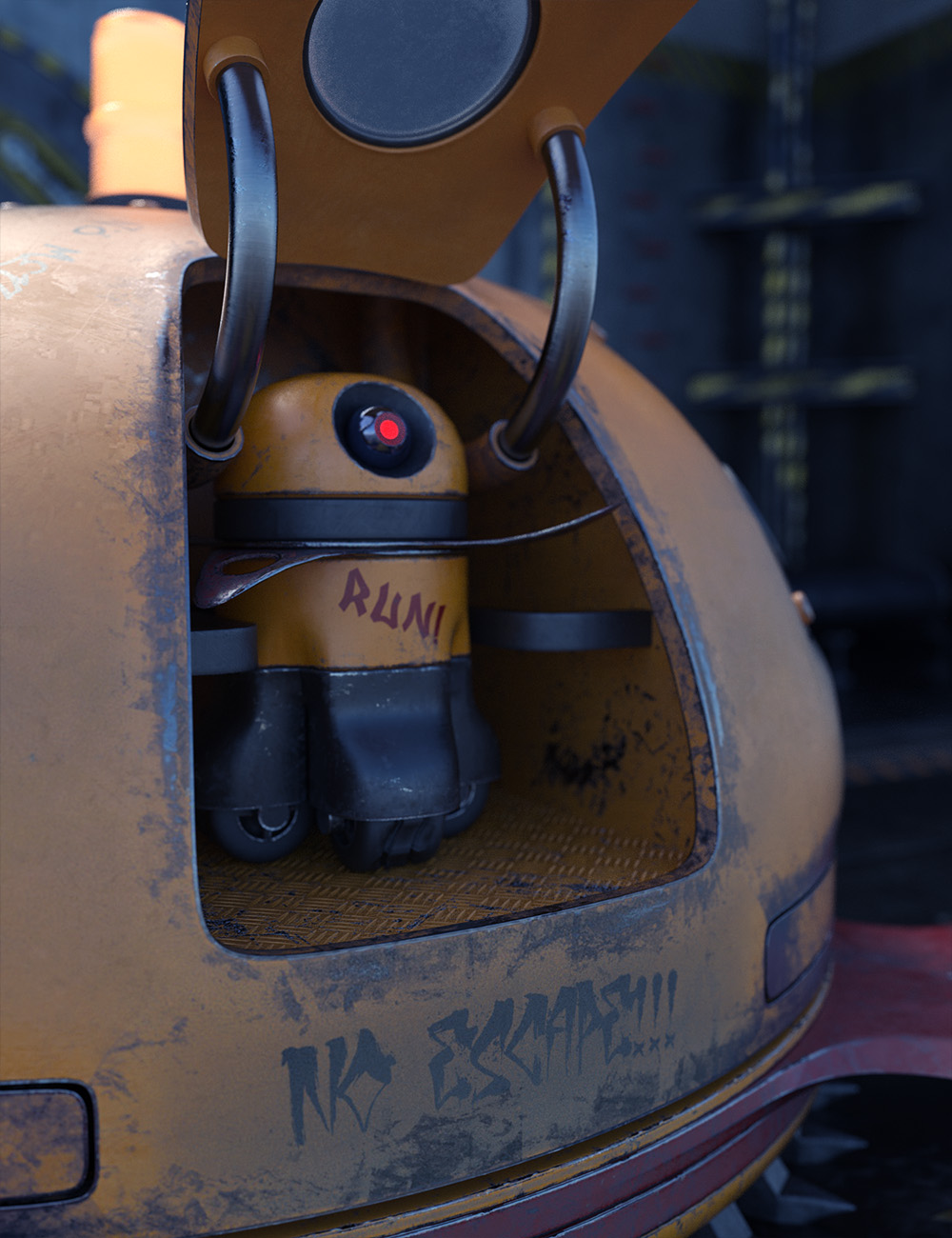 Mech Bug and Drone | Daz 3D