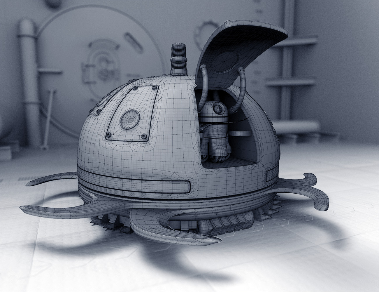 Mech Bug and Drone | Daz 3D