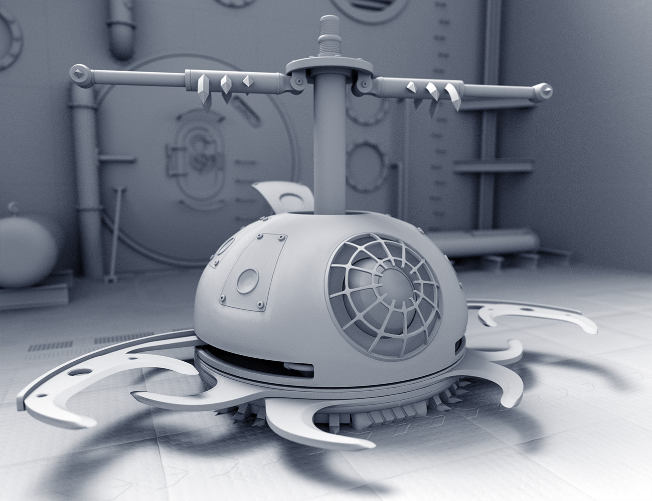 Mech Bug and Drone | Daz 3D