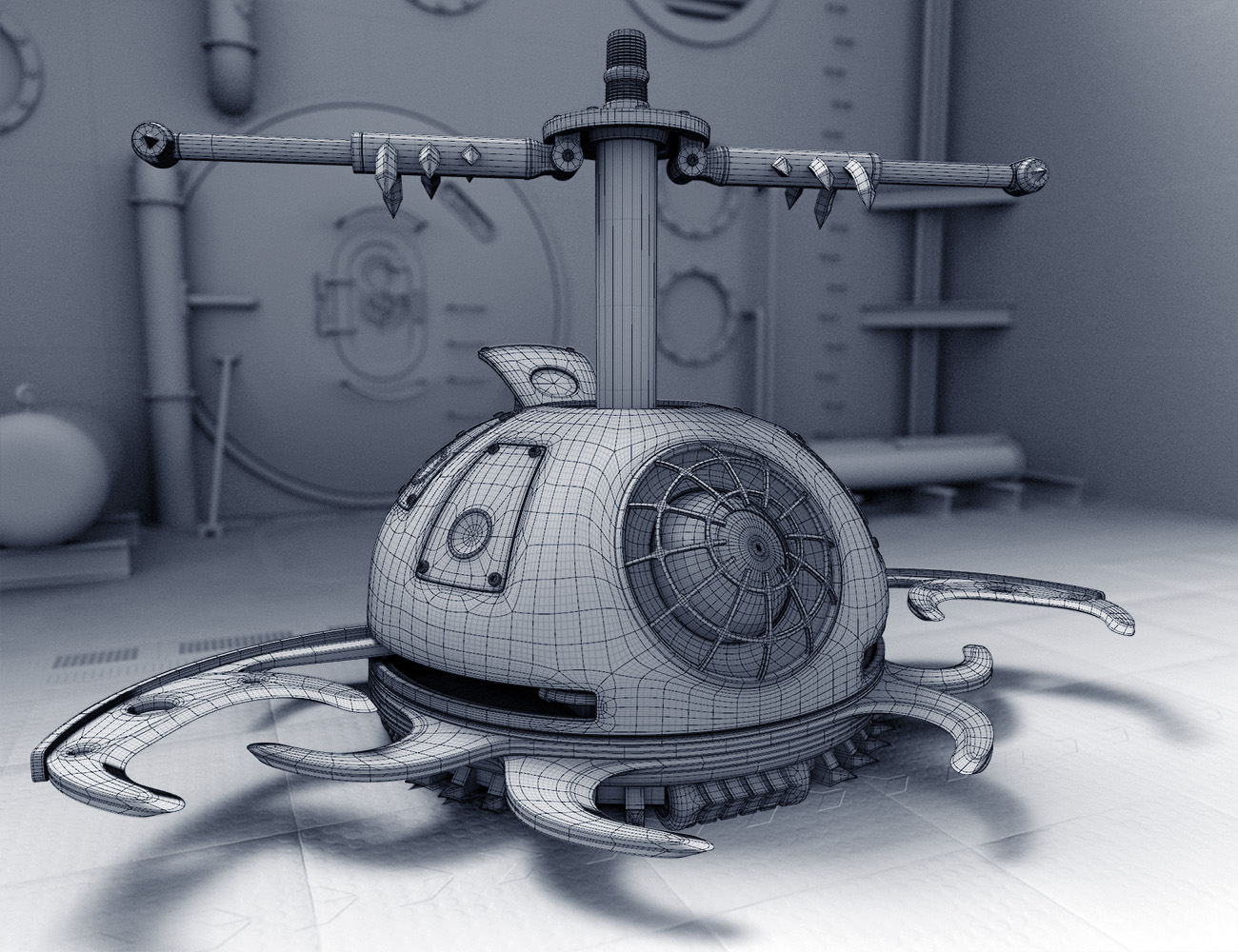 Mech Bug and Drone | Daz 3D
