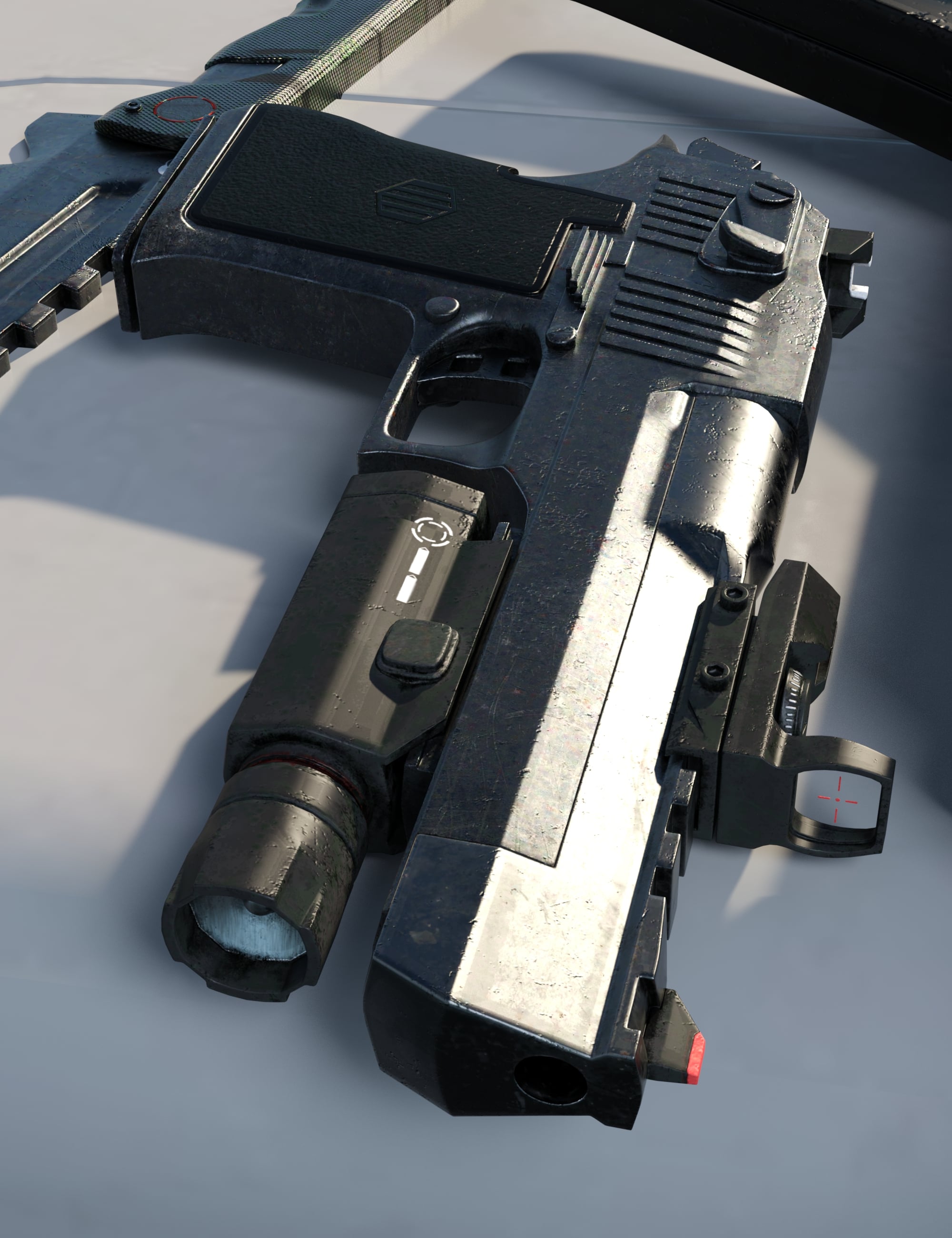 Amelia Weapons Collection | Daz 3D