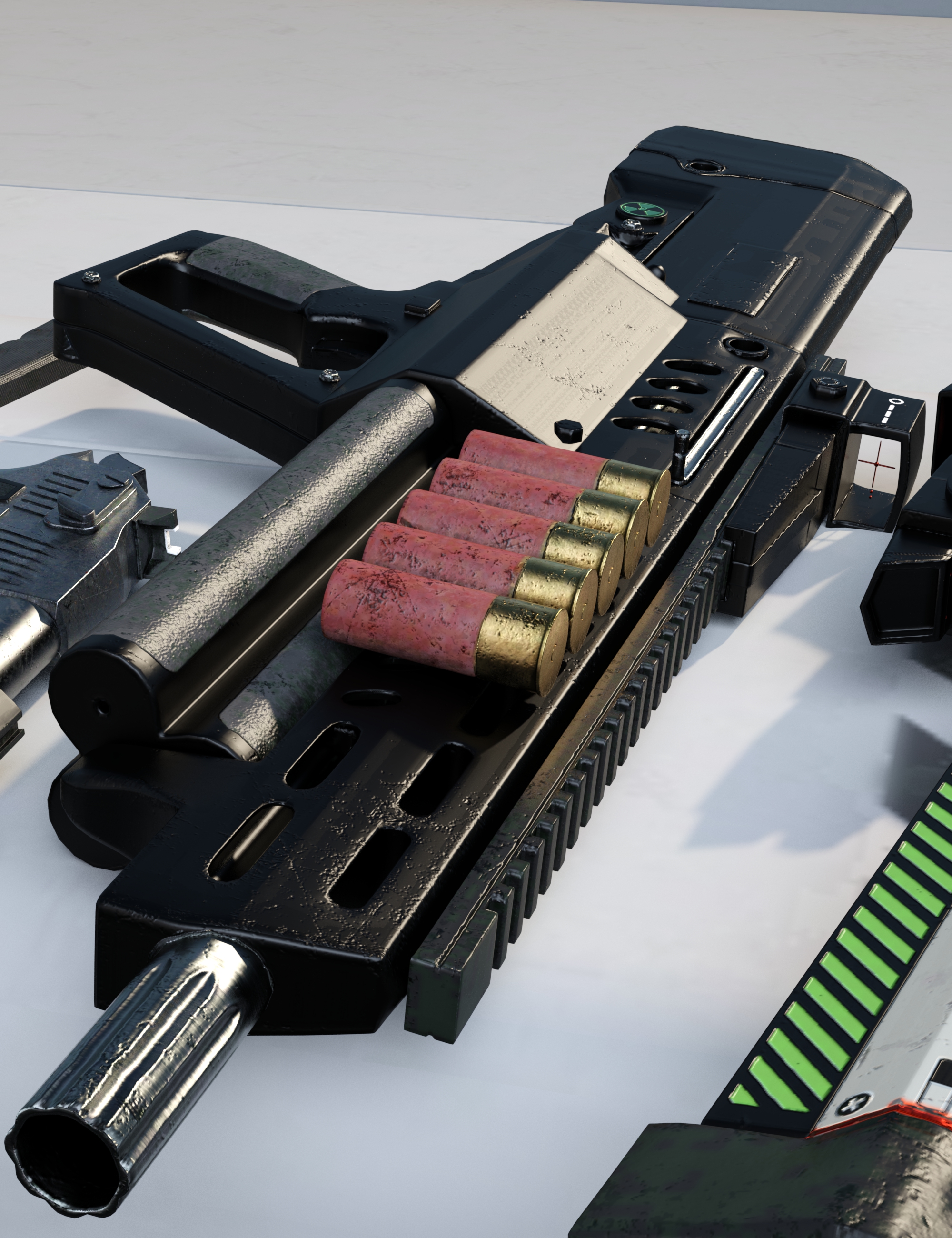 Amelia Weapons Collection | Daz 3D