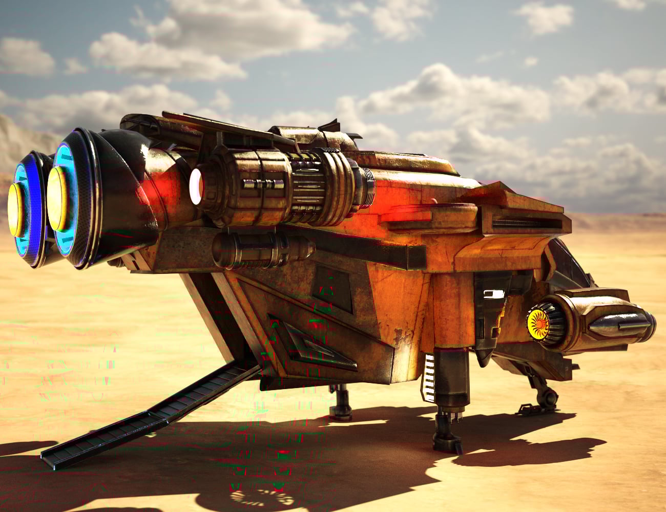 XI Intergalactic Spacecraft | Daz 3D