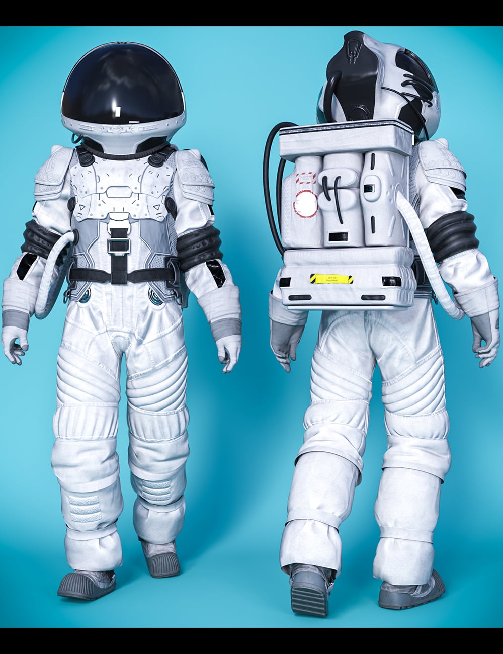 Space Suit Outfit for Genesis 9 | Daz 3D