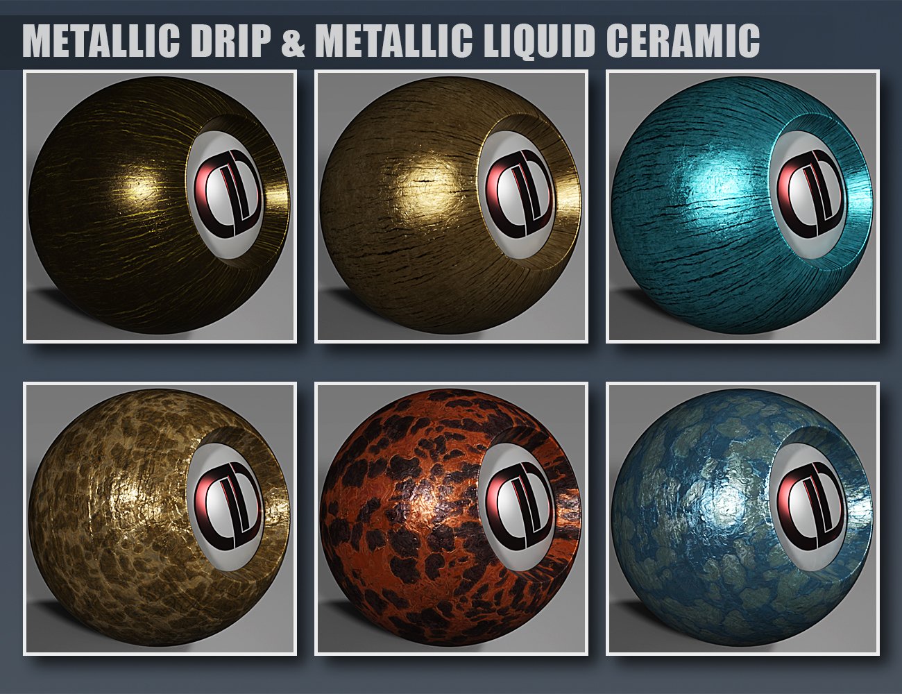 DD PBR Ceramic Shaders for Iray Vol 3 | Daz 3D