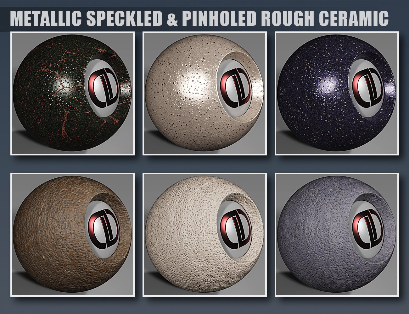 DD PBR Ceramic Shaders for Iray Vol 3 | Daz 3D