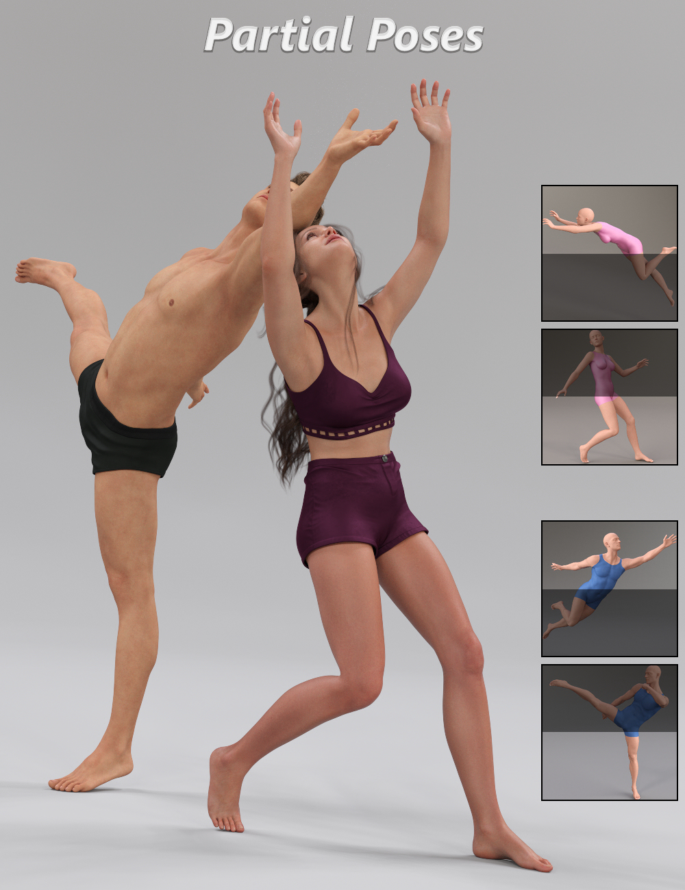 MMX Action Packed Poses for Genesis 9 | Daz 3D
