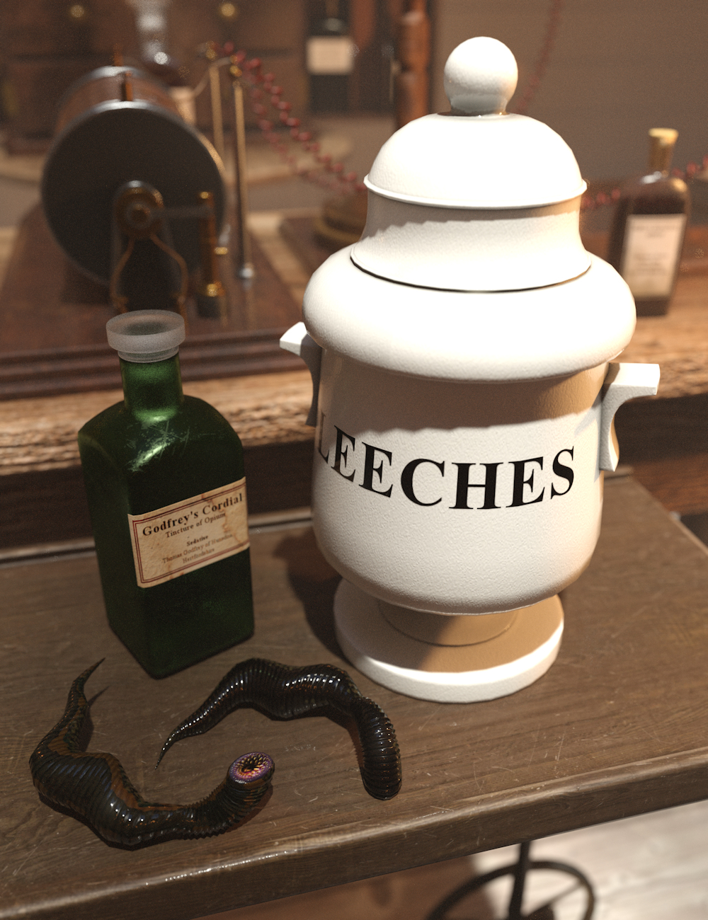 Victorian Medical Equipment | Daz 3D
