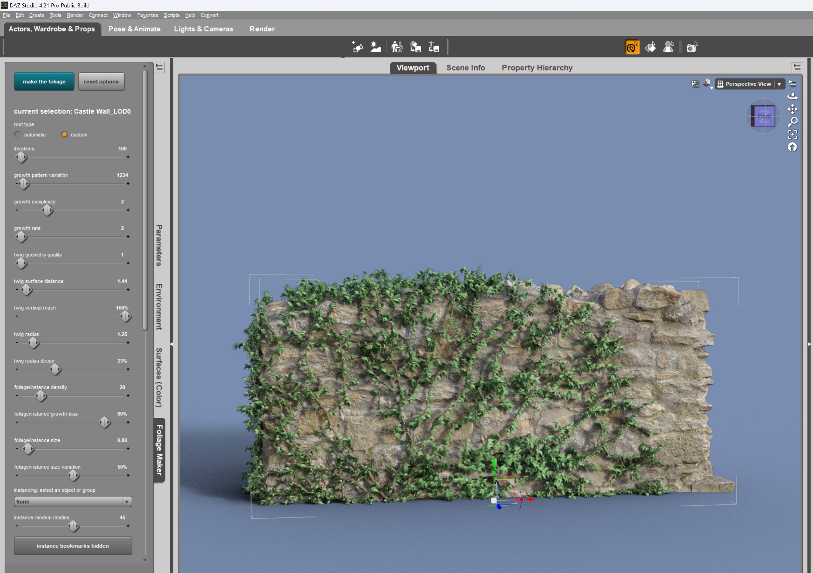 The FoliageMaker Merchant Resource License | Daz 3D
