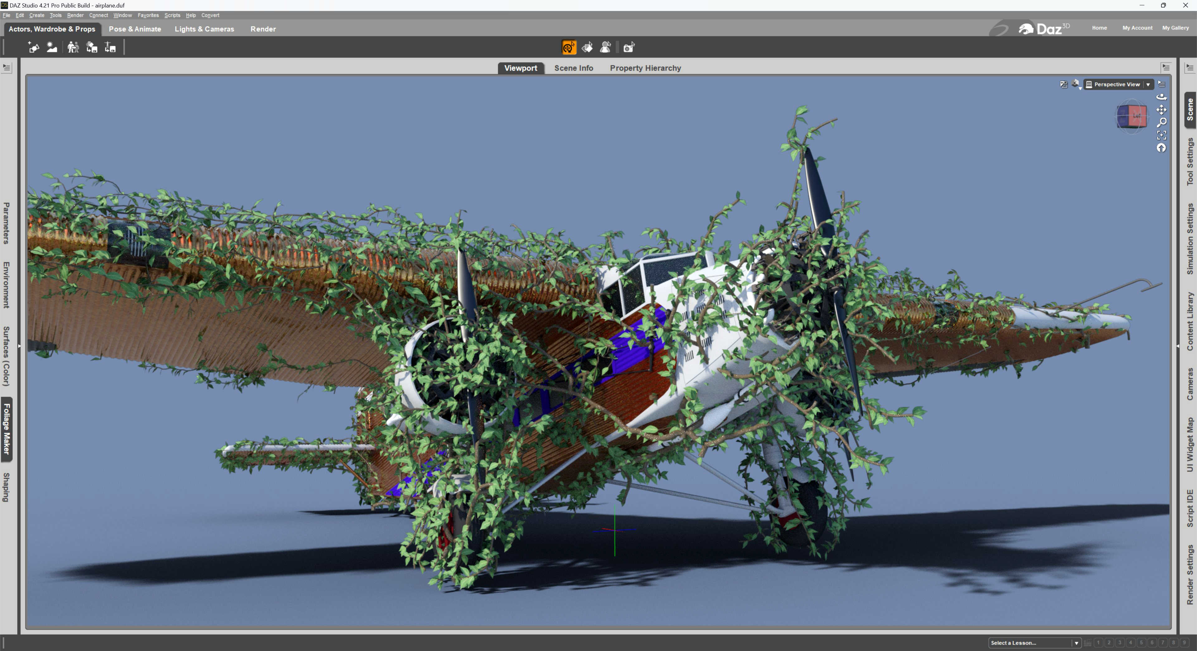 The FoliageMaker Merchant Resource License | Daz 3D