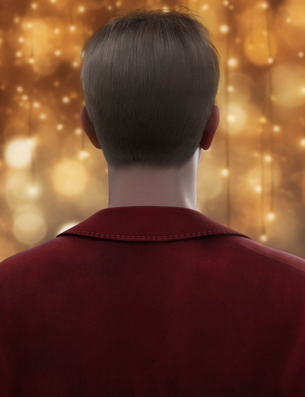 dForce Yuan Hair for Genesis 9 | Daz 3D