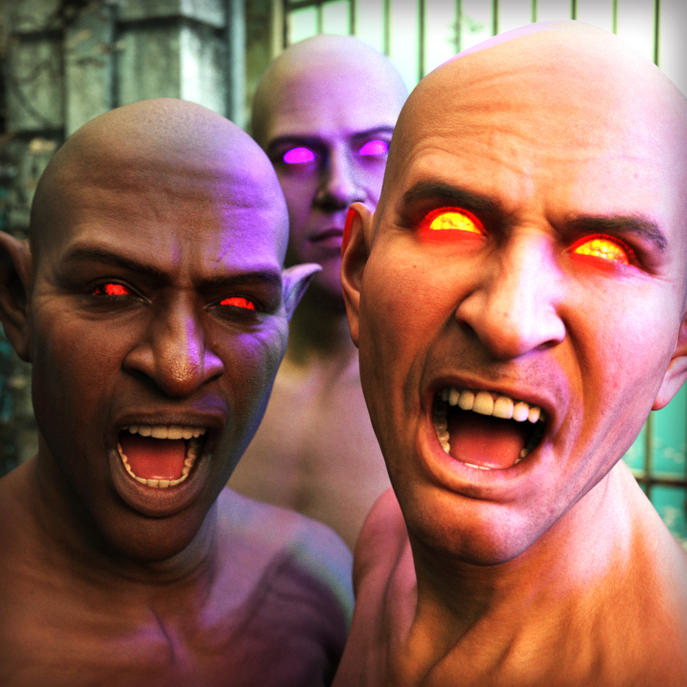 M3D Horror Eyes for Genesis 9 | Daz 3D