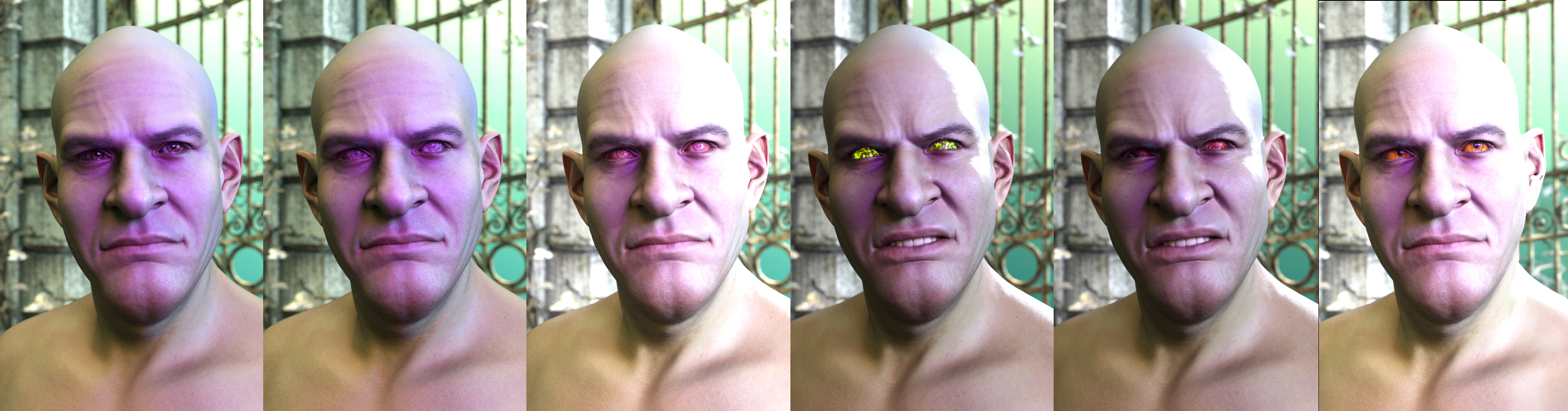 M3D Horror Eyes for Genesis 9 | Daz 3D
