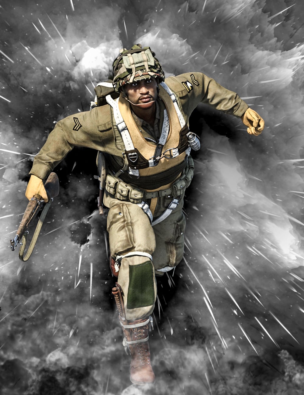 MAGZ War Zone Brushes | Daz 3D