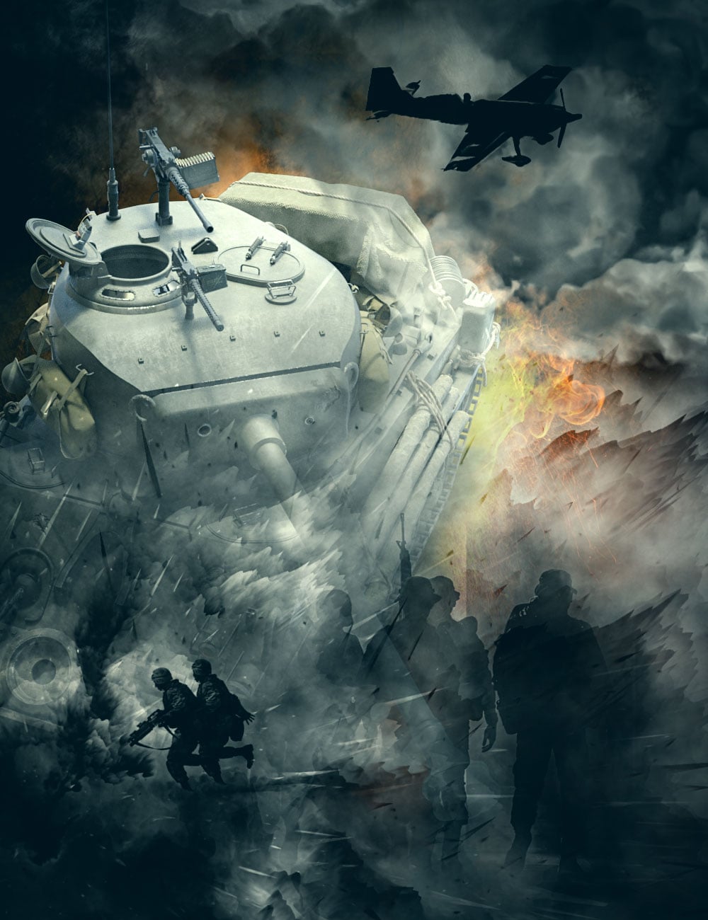 MAGZ War Zone Brushes | Daz 3D