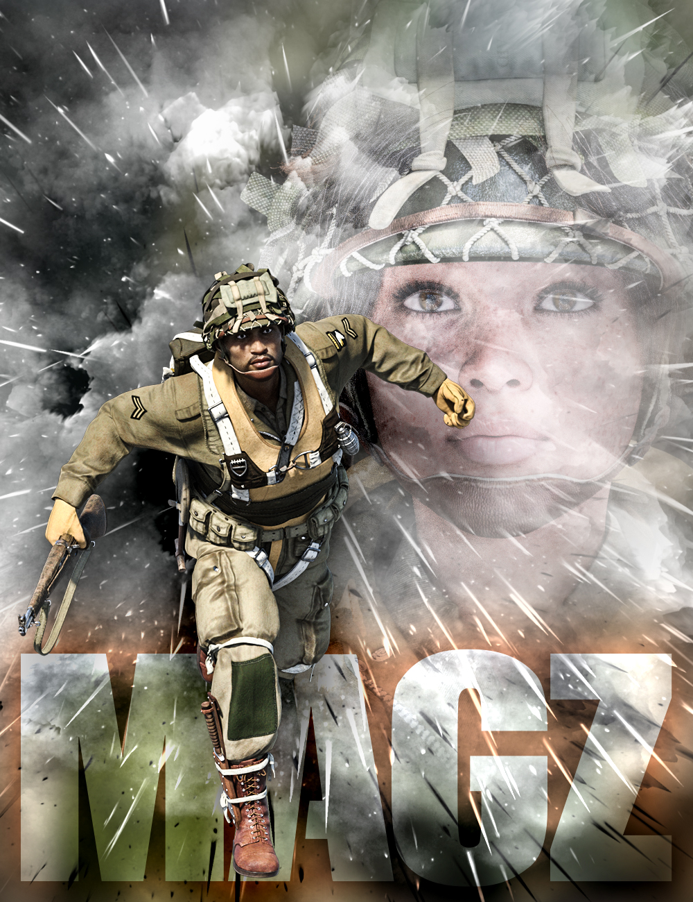 MAGZ War Zone Mockups | Daz 3D