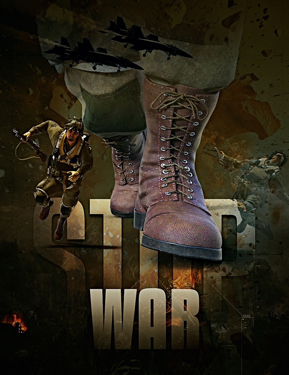 MAGZ War Zone Mockups | Daz 3D