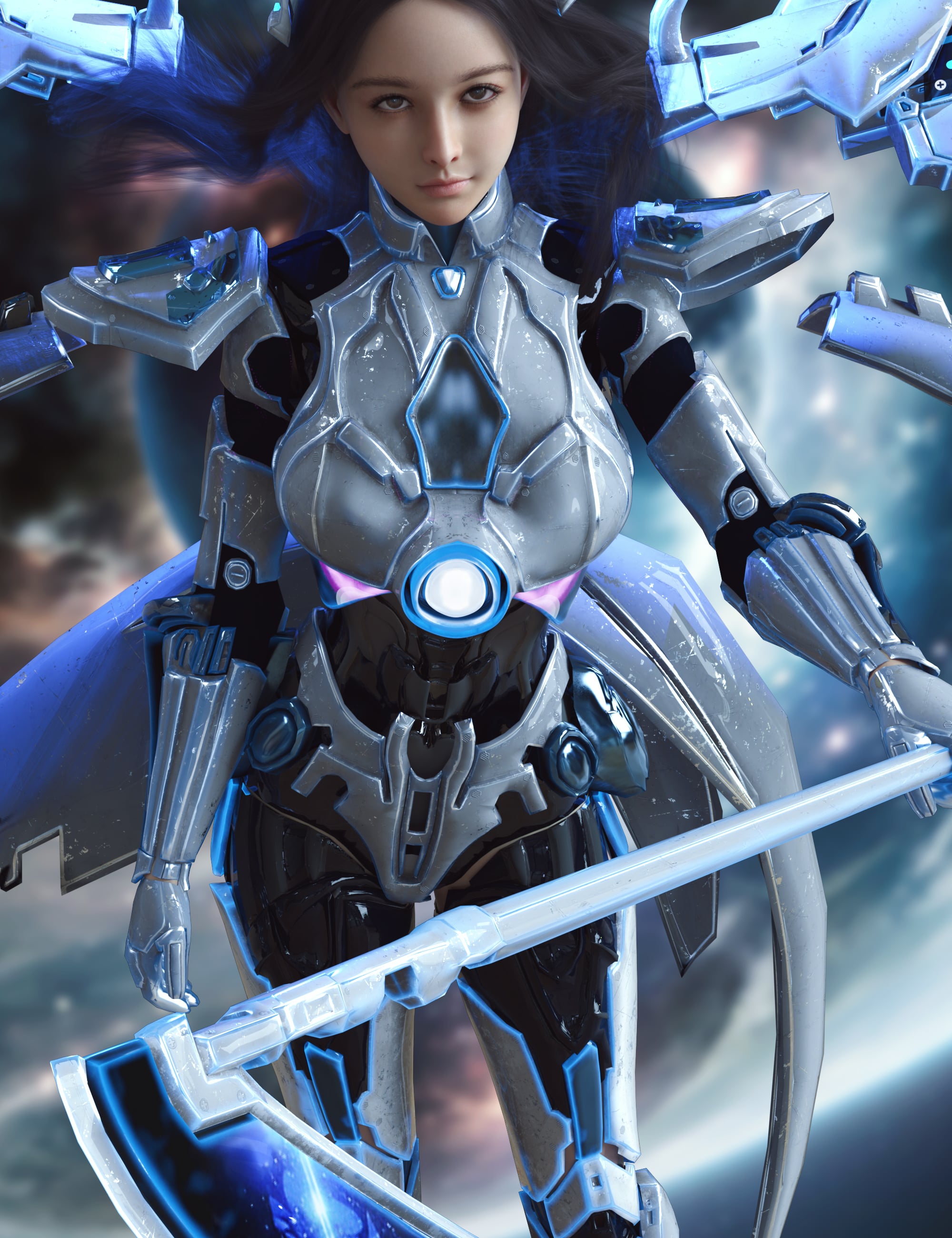 Vo Death Armour for Genesis 9 | Daz 3D