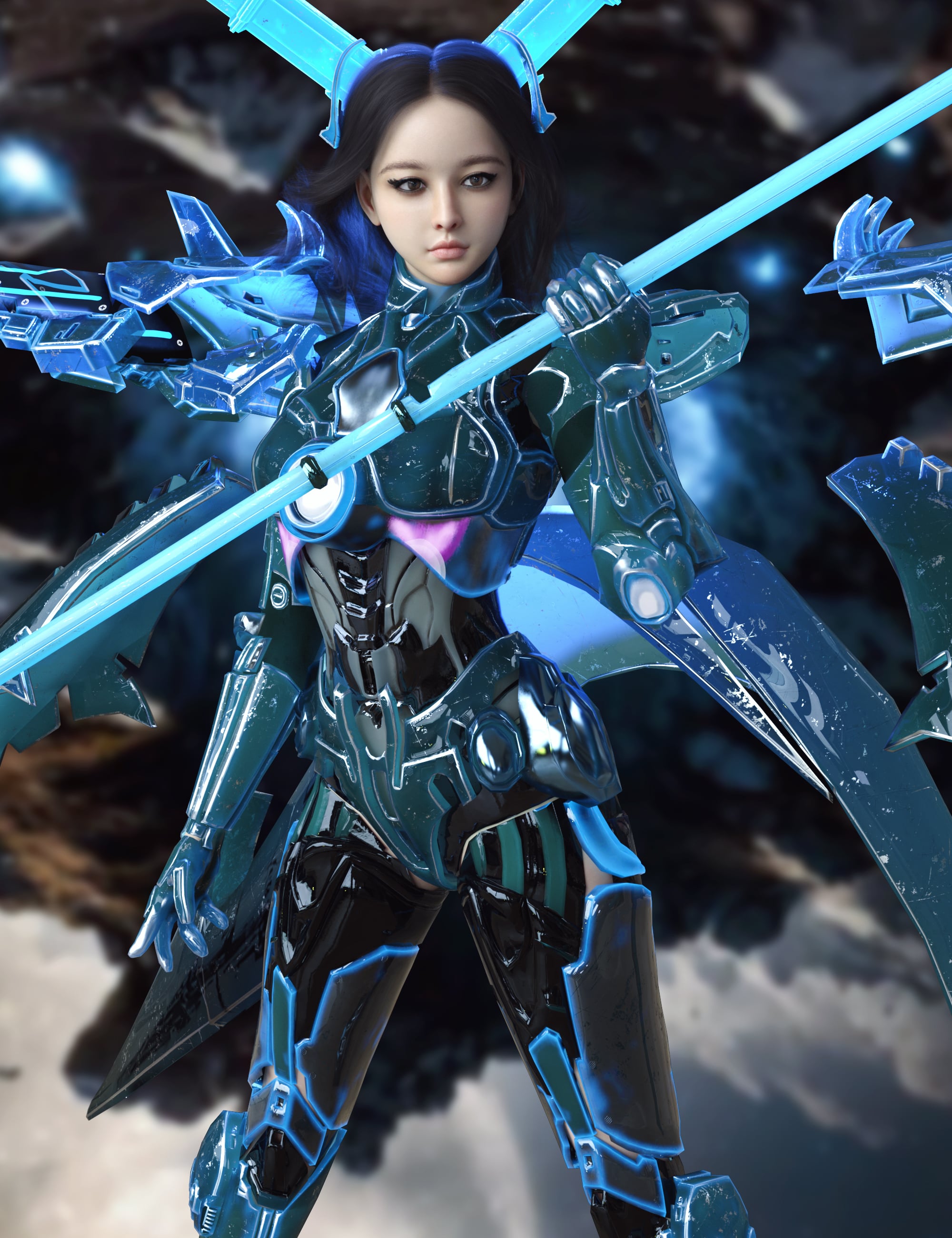Vo Death Armour for Genesis 9 | Daz 3D