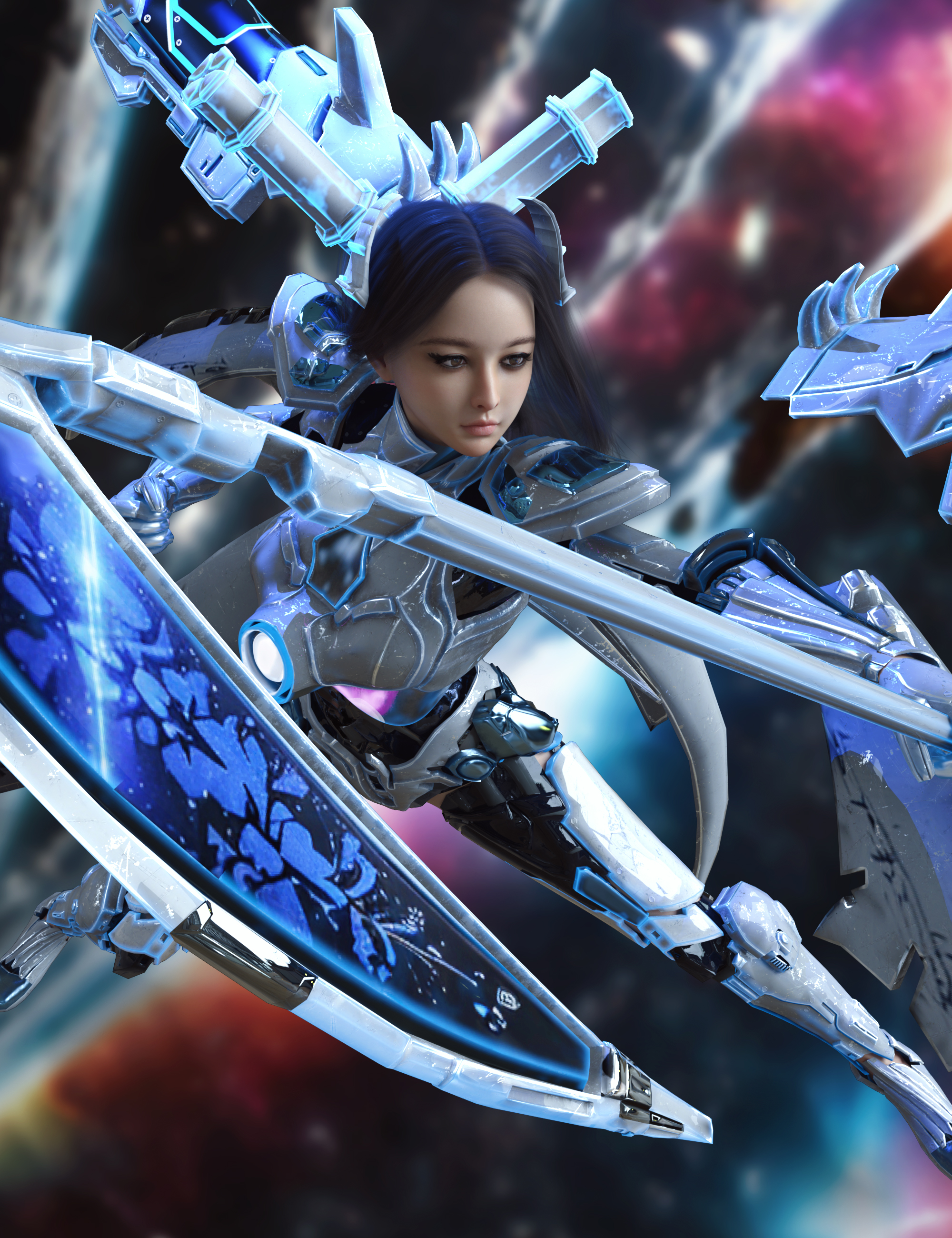 Vo Death Armour for Genesis 9 | Daz 3D