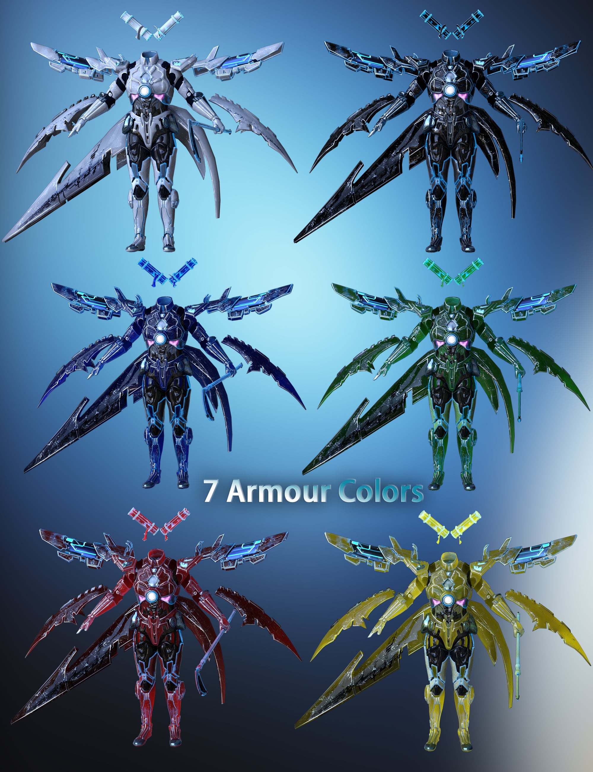 Vo Death Armour for Genesis 9 | Daz 3D