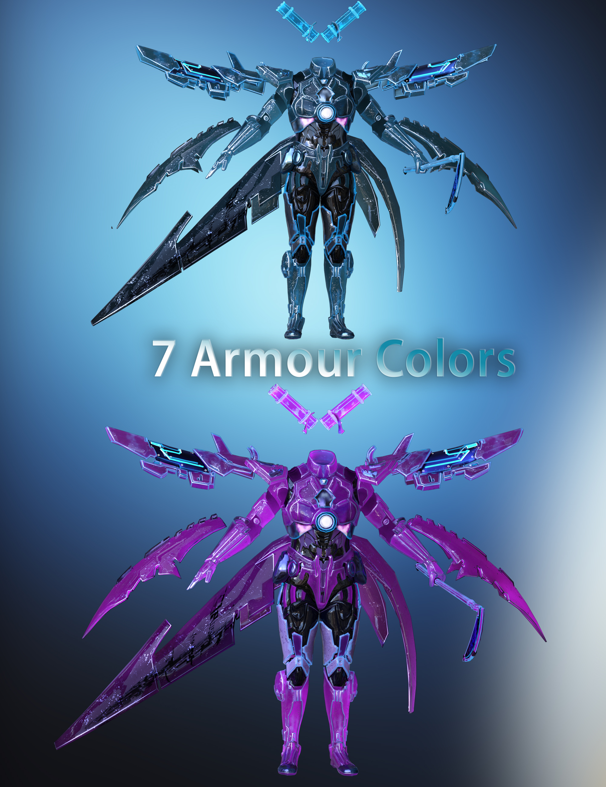 Vo Death Armour for Genesis 9 | Daz 3D