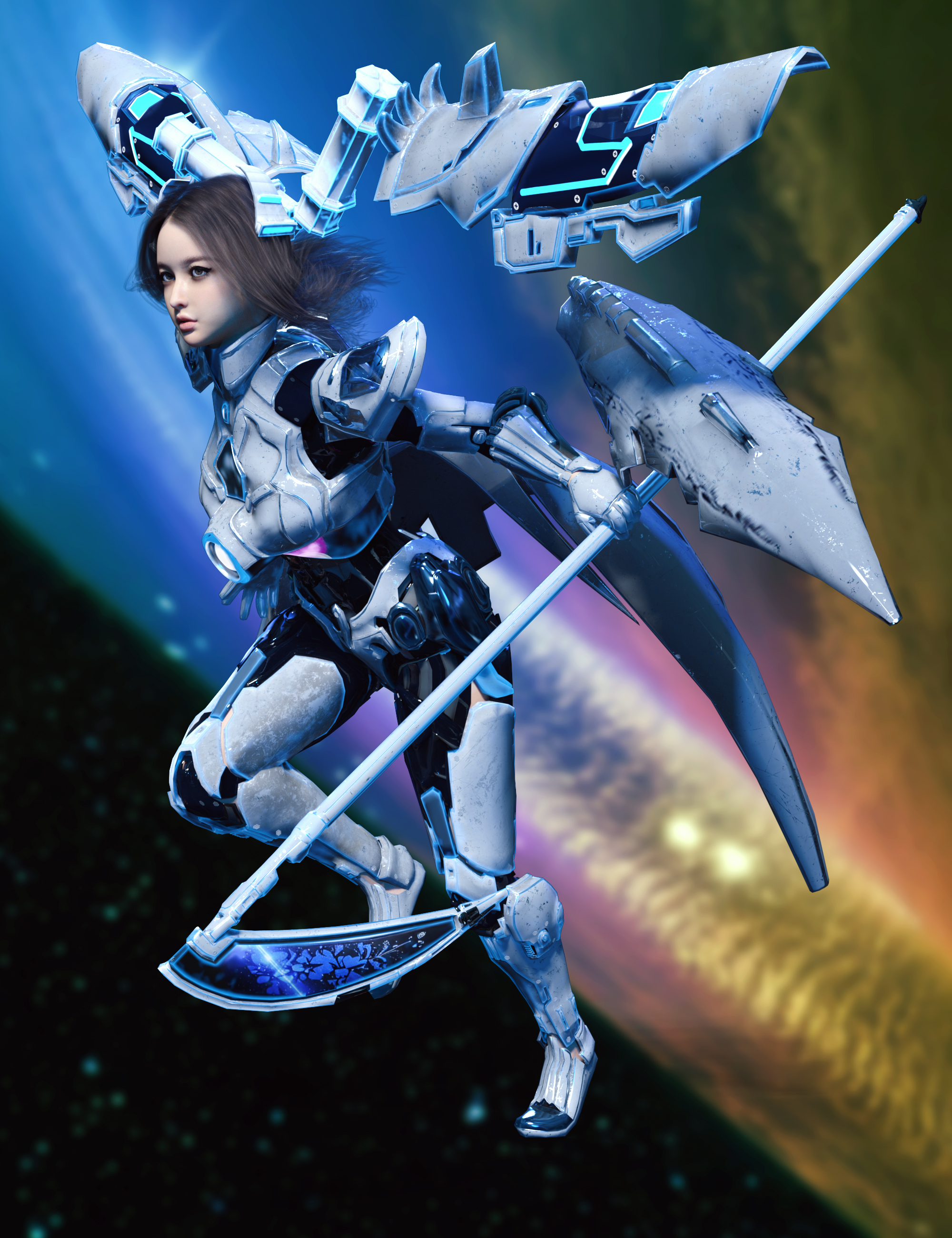 Vo Death Armour for Genesis 9 | Daz 3D