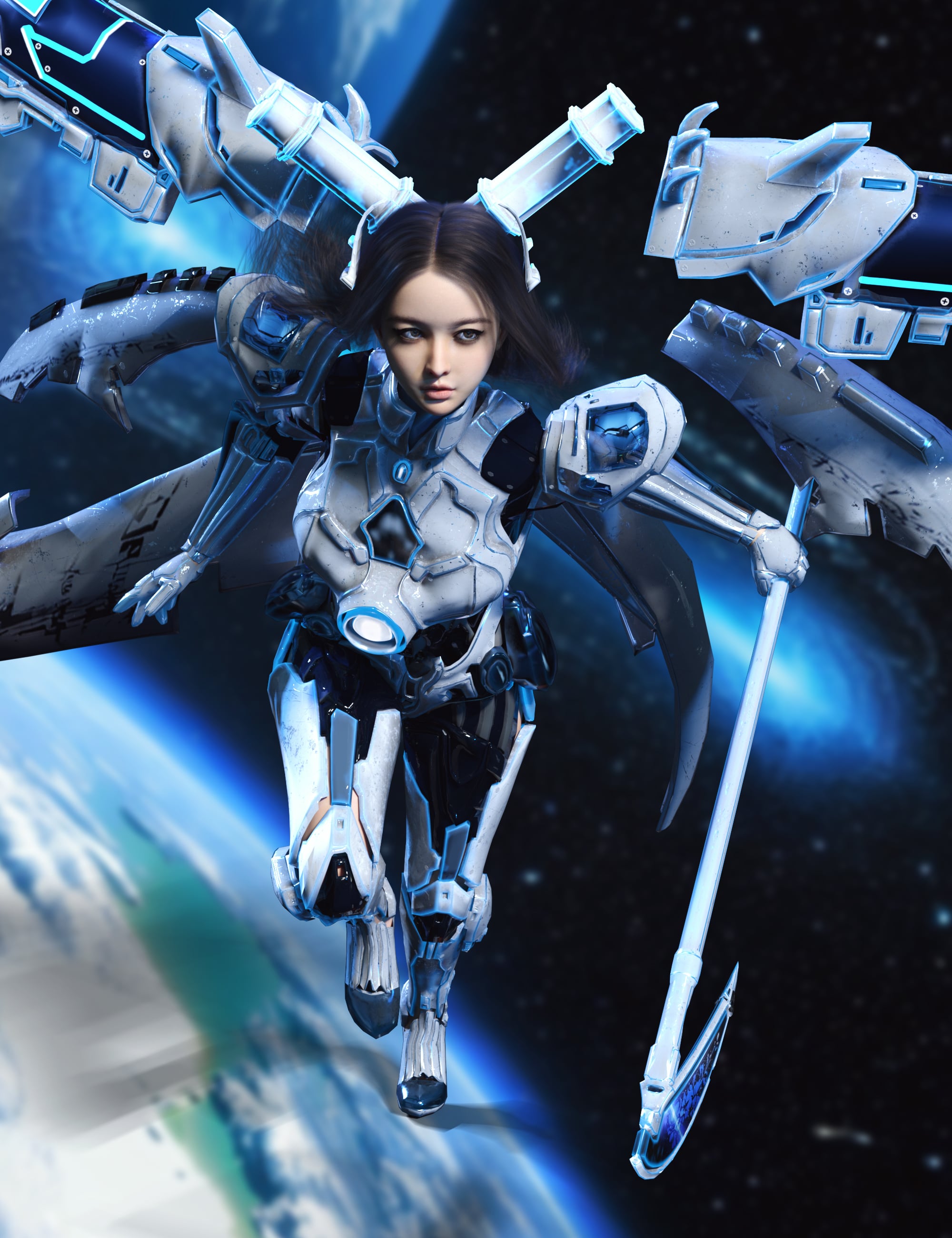 Vo Death Armour for Genesis 9 | Daz 3D