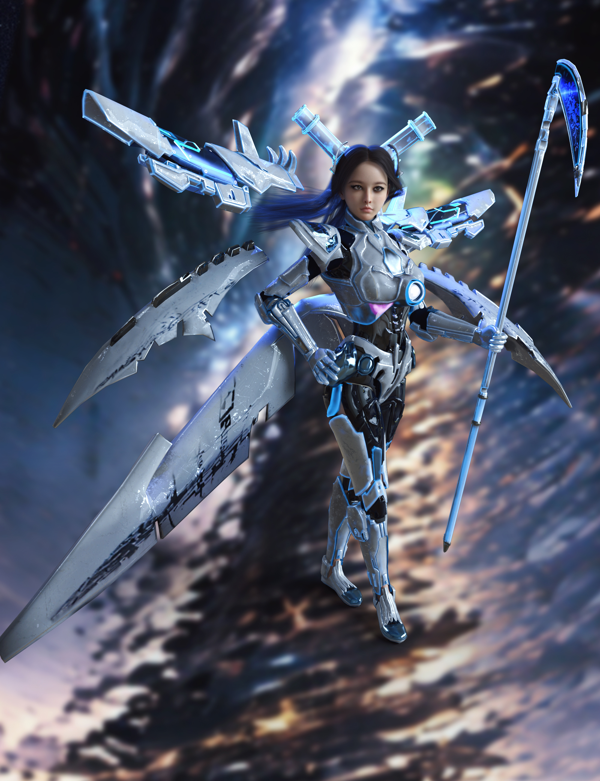 Vo Death Armour for Genesis 9 | Daz 3D