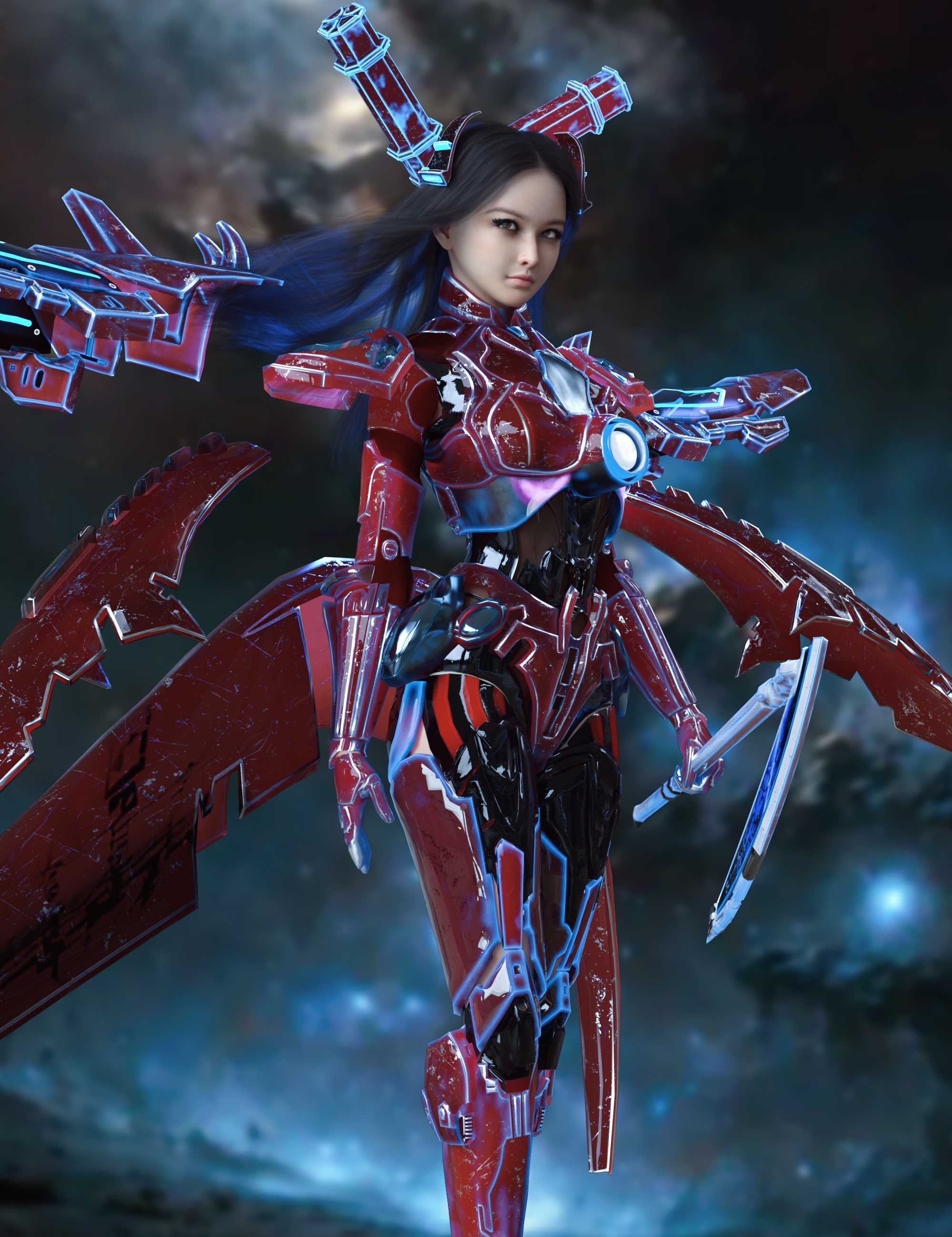 Vo Death Armour for Genesis 9 | Daz 3D