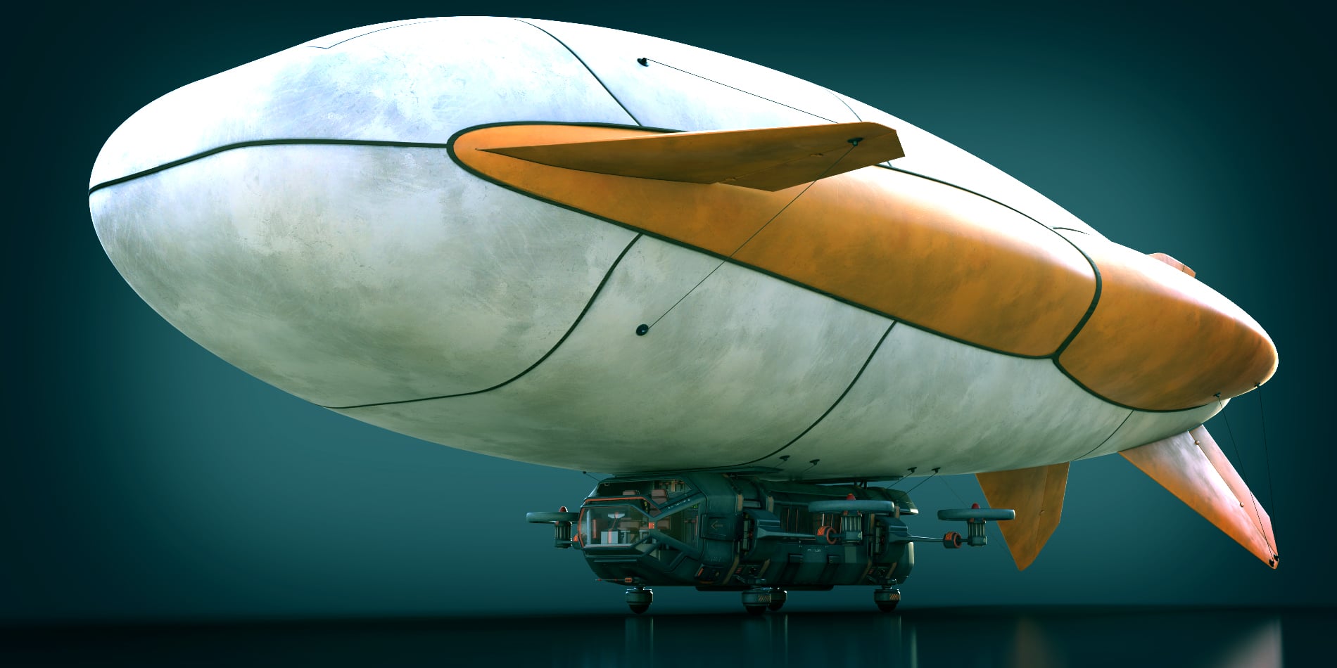 The Wild Rover Airship | Daz 3D