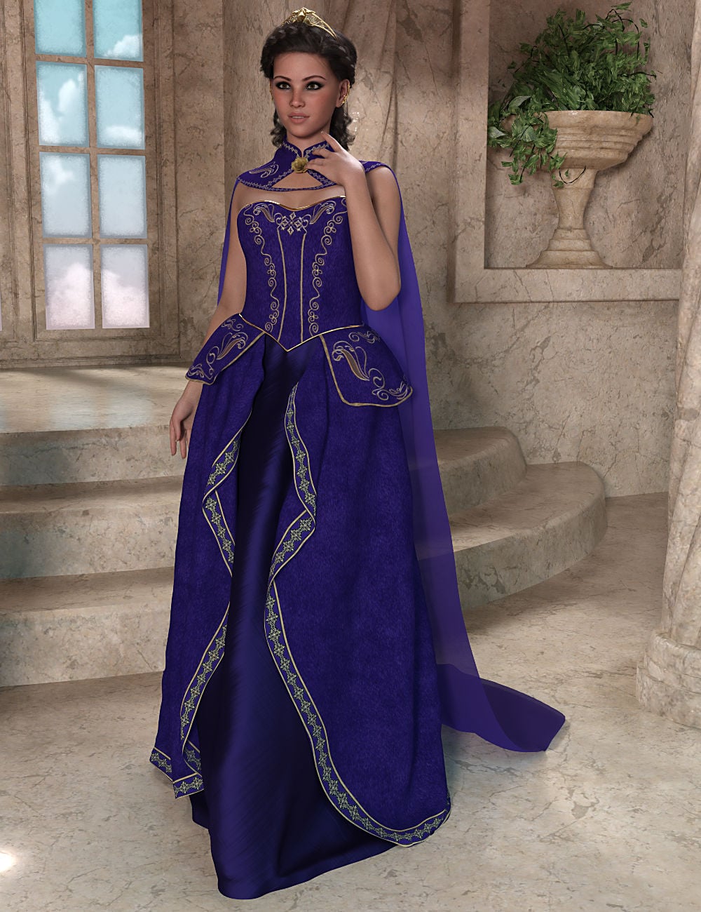 dForce Sybil Outfit for Genesis 9 | Daz 3D