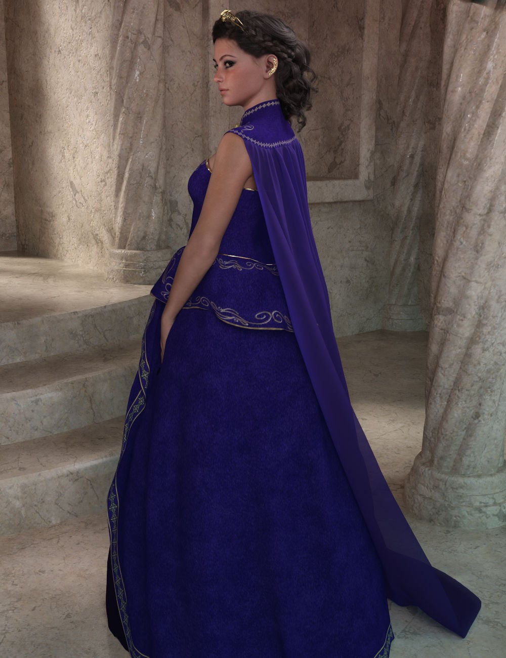 dForce Sybil Outfit for Genesis 9 | Daz 3D