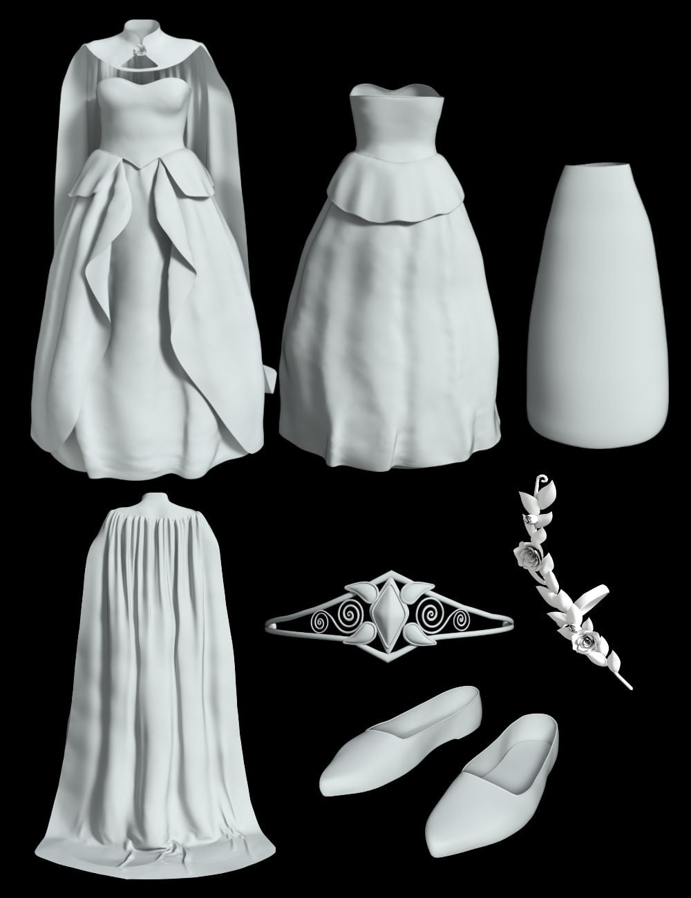 dForce Sybil Outfit for Genesis 9 | Daz 3D