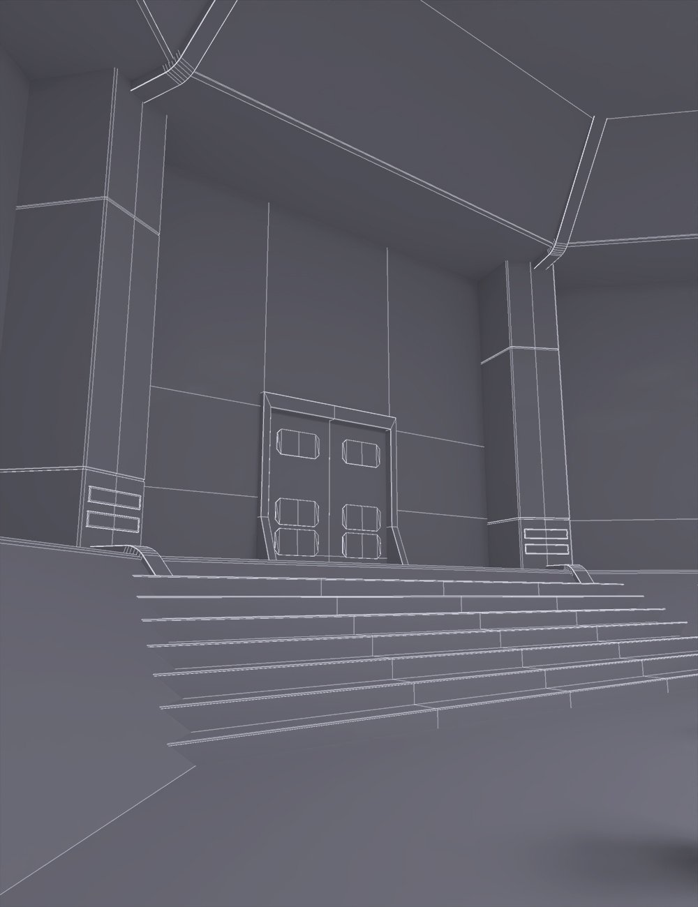 FH Sci-Fi Chamber Room | Daz 3D