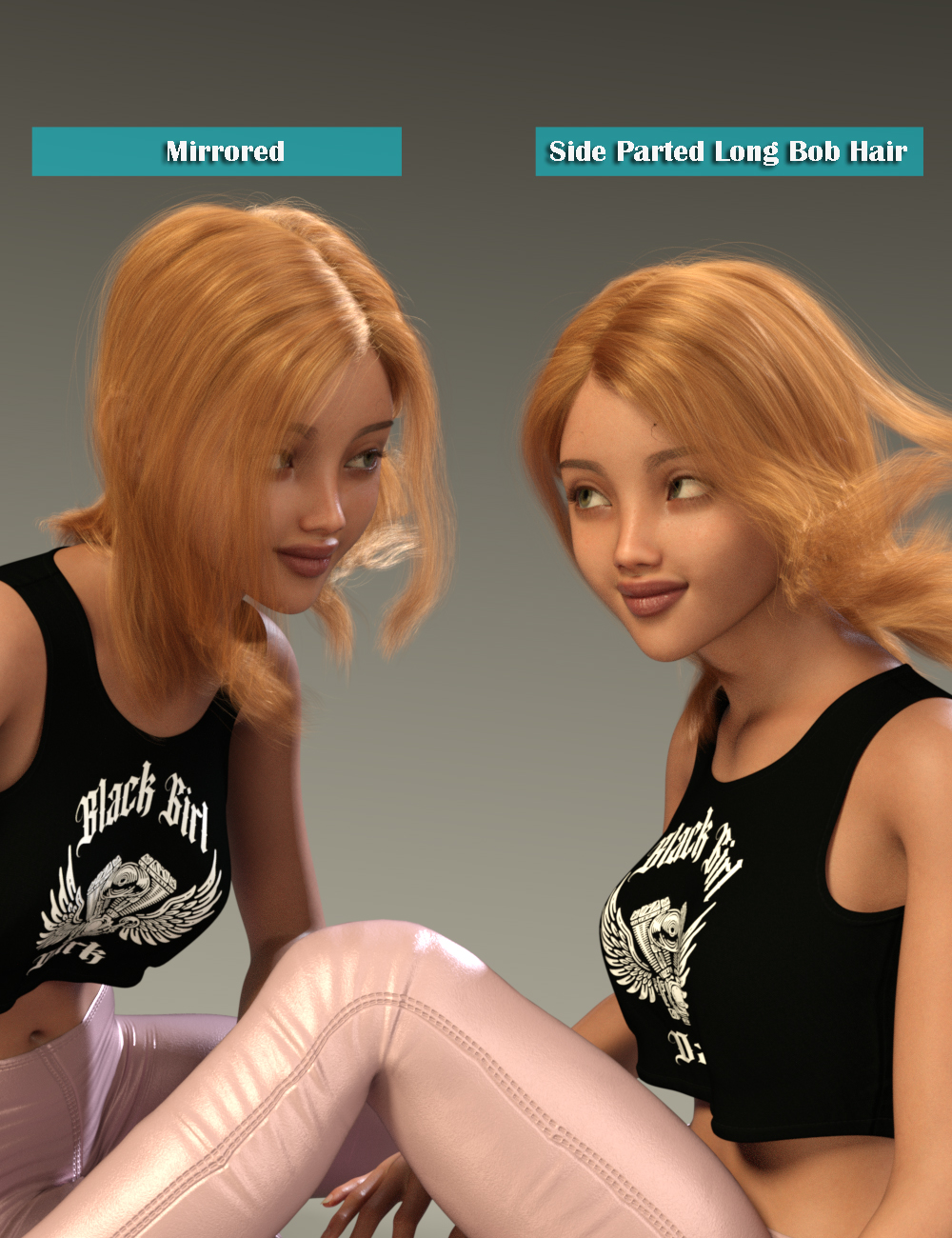 Mirror Geometry for Genesis 9 | Daz 3D