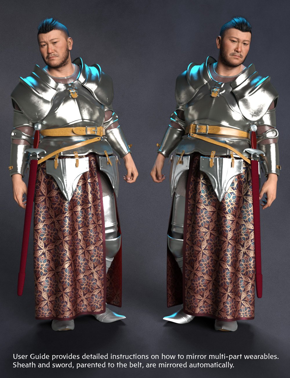 Mirror Geometry for Genesis 9 | Daz 3D