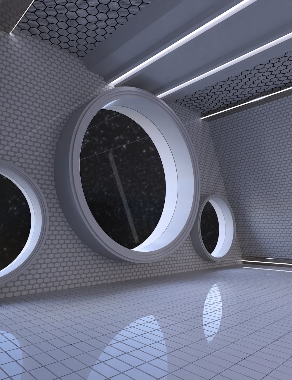 FH Sci-Fi Window Vignette | Daz 3D