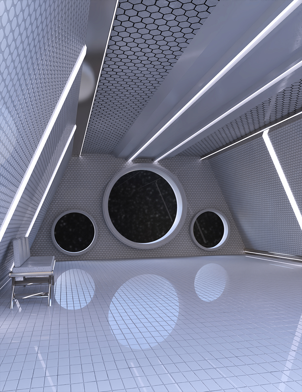 FH Sci-Fi Window Vignette | Daz 3D