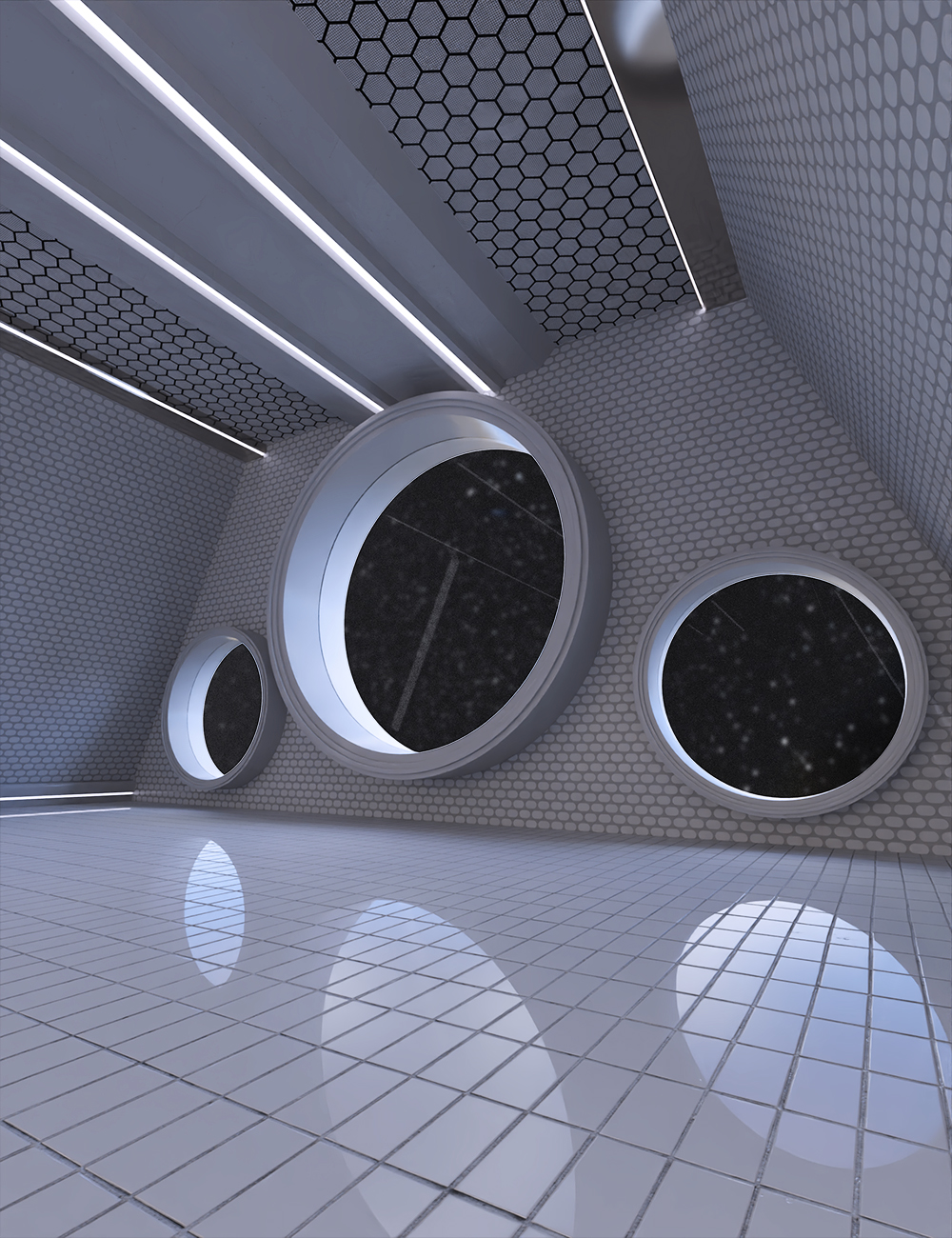 FH Sci-Fi Window Vignette | Daz 3D