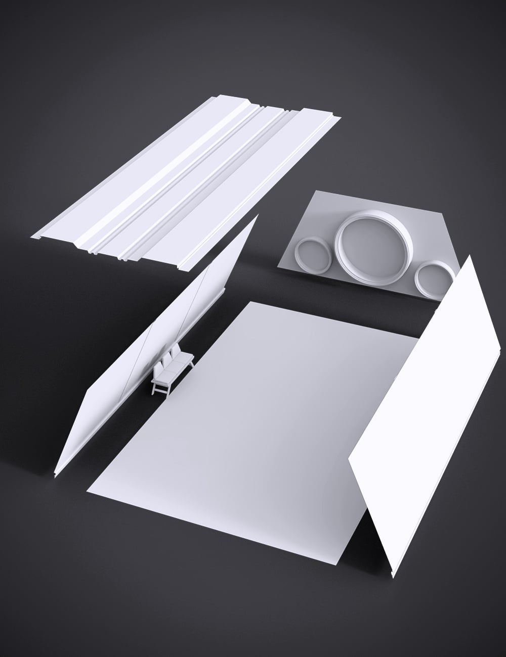 FH Sci-Fi Window Vignette | Daz 3D