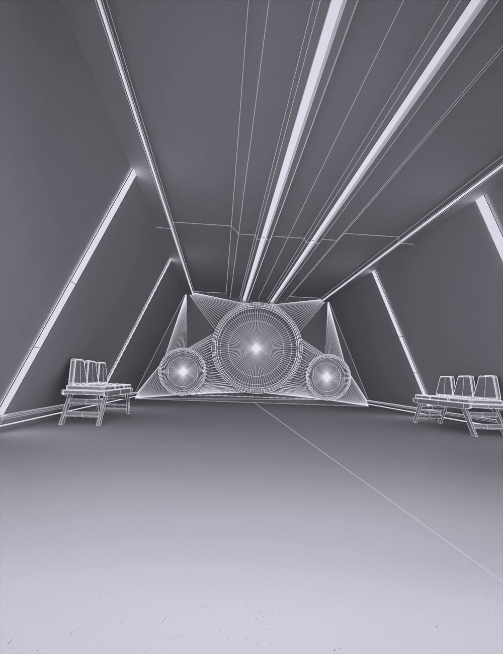 FH Sci-Fi Window Vignette | Daz 3D