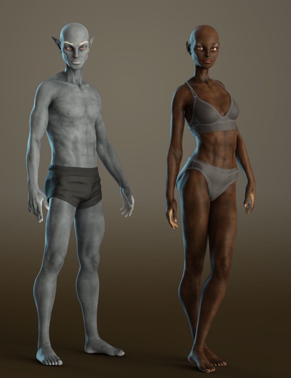 Raw Dokkalfar for Genesis 9 | Daz 3D