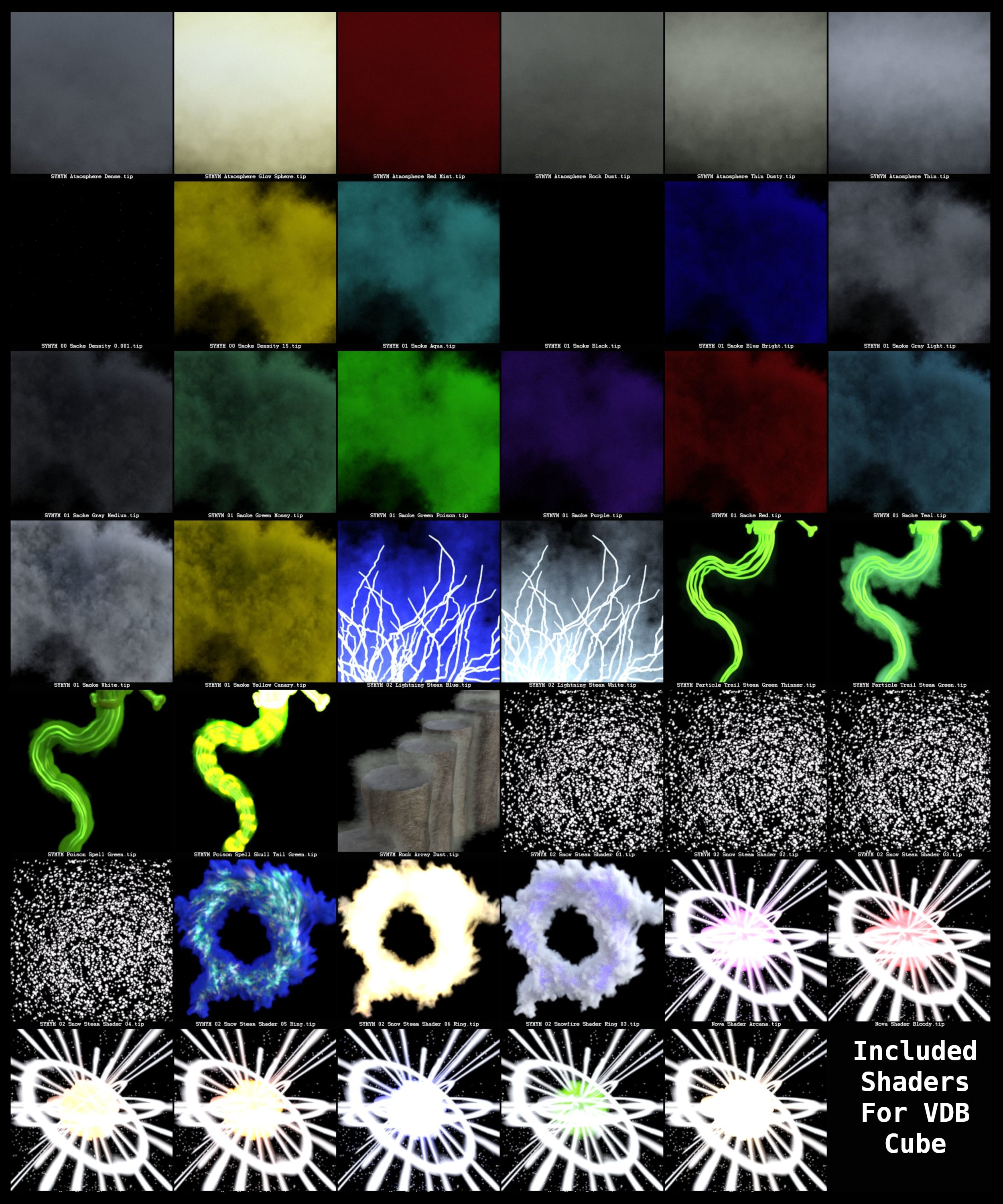 SY Mysterious Magic VDB | Daz 3D